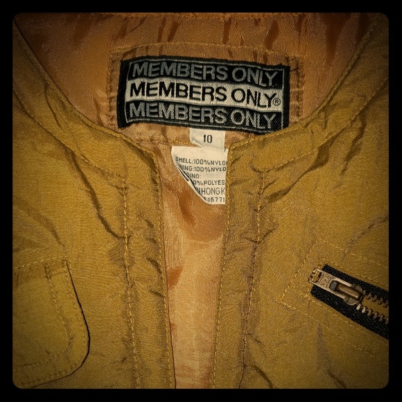 Members Only | Jackets & Coats | Vintage Members Only Utility Vest Boys ...